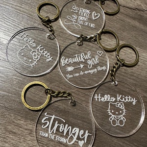 Keychain Quotes, Encouragement Keychain,, Inspirational Keychain ...
