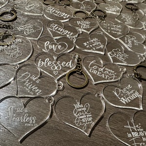 Keychain Quotes, Encouragement Keychain,, Inspirational Keychain ...