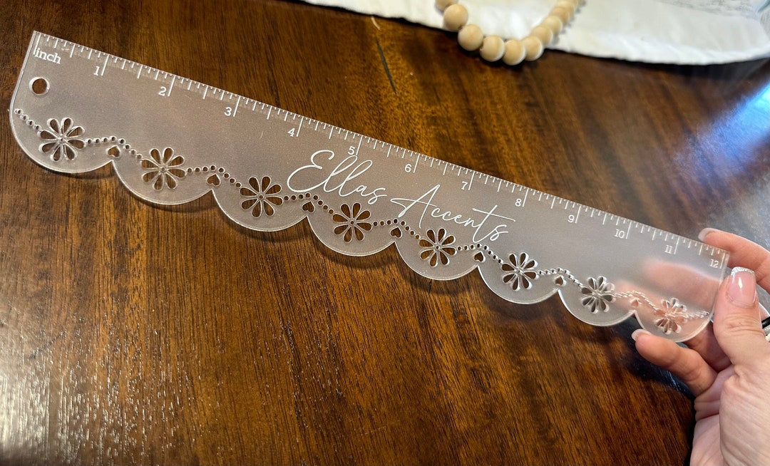 Personalized Ruler, Custom Ruler, Engraved Ruler, Business Watermark ...