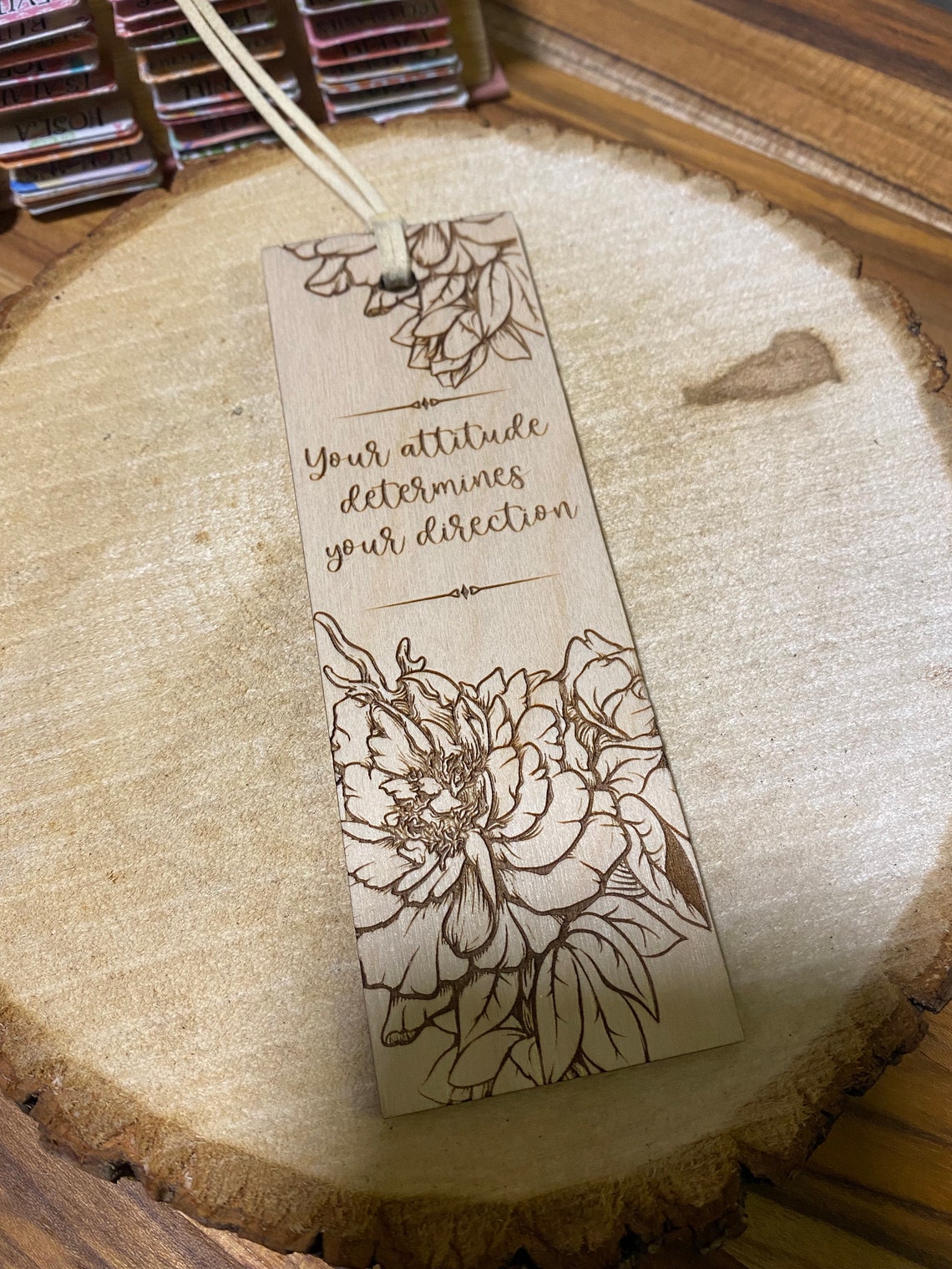 SVG SVG File Bookmark Svg Floral Bookmark Bookmark Custom | Etsy