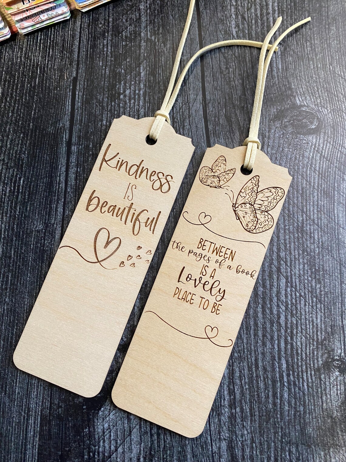 SVG SVG File Bookmark Svg Floral Bookmark Bookmark Custom - Etsy