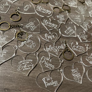 Keychain Quotes, Encouragement Keychain,, Inspirational Keychain ...