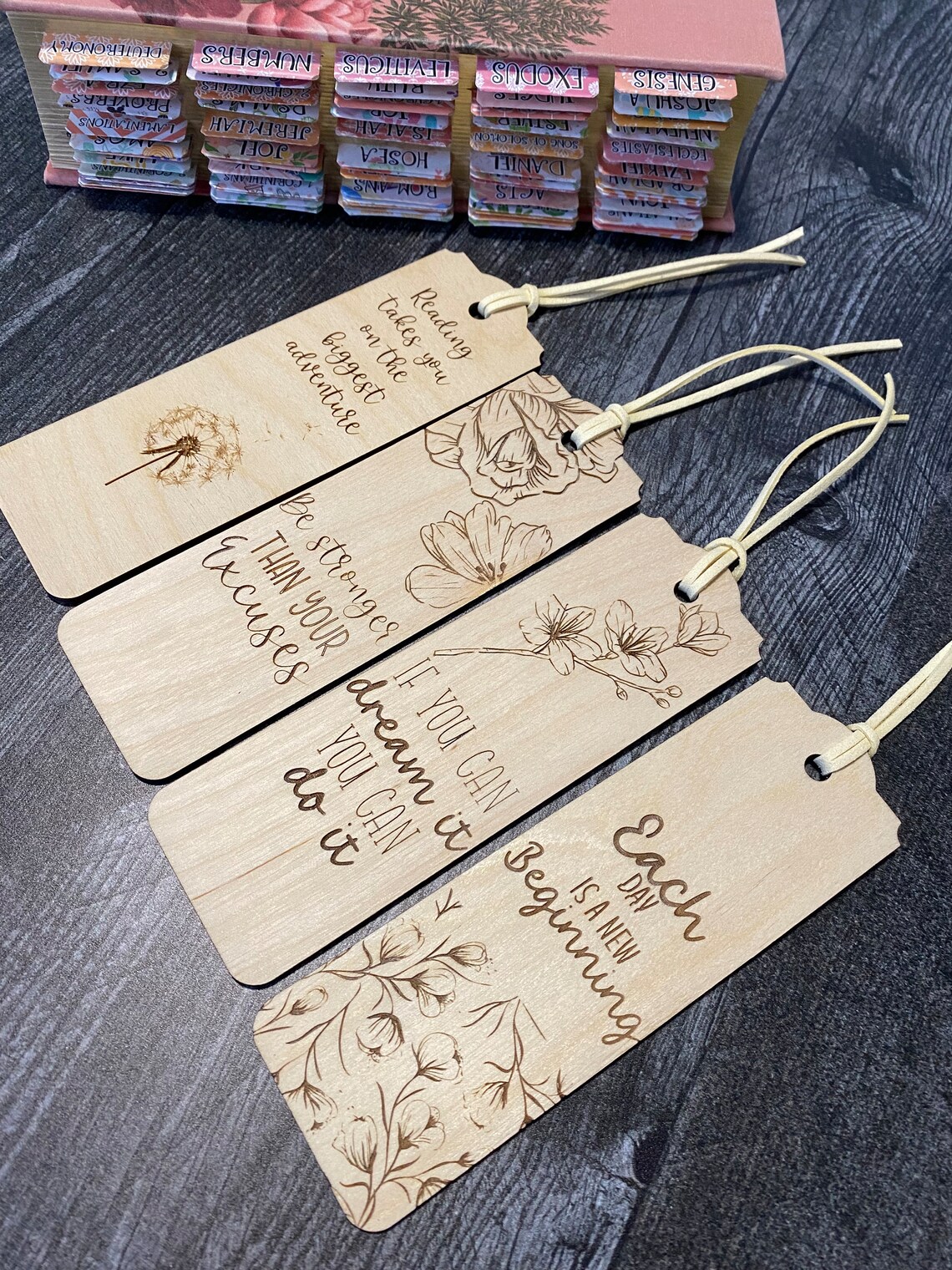 SVG SVG File Bookmark Svg Floral Bookmark Bookmark Custom - Etsy