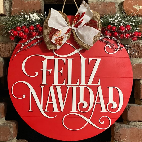 Feliz Navidad - Etsy