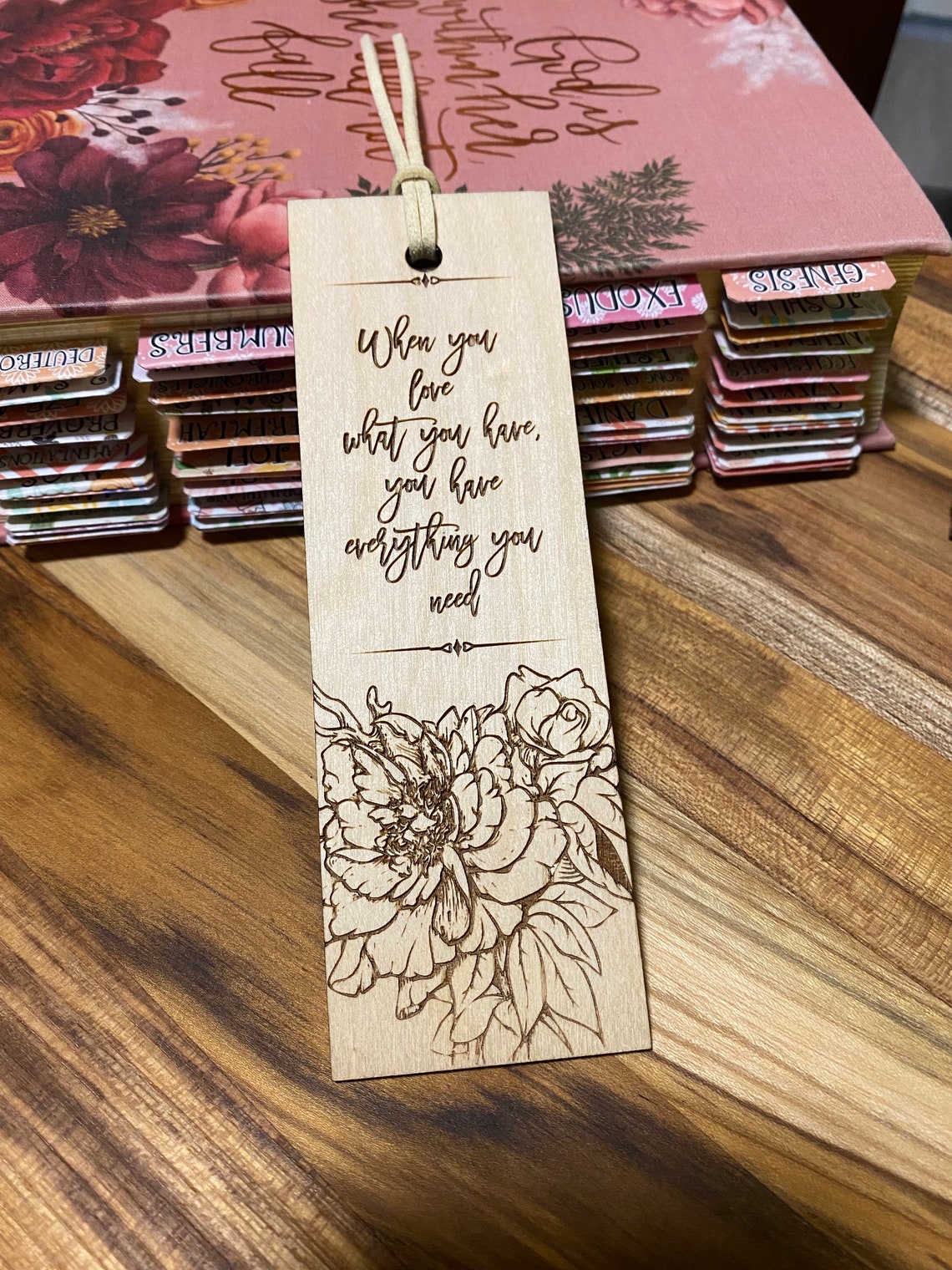 SVG SVG File Bookmark Svg Floral Bookmark Bookmark Custom - Etsy