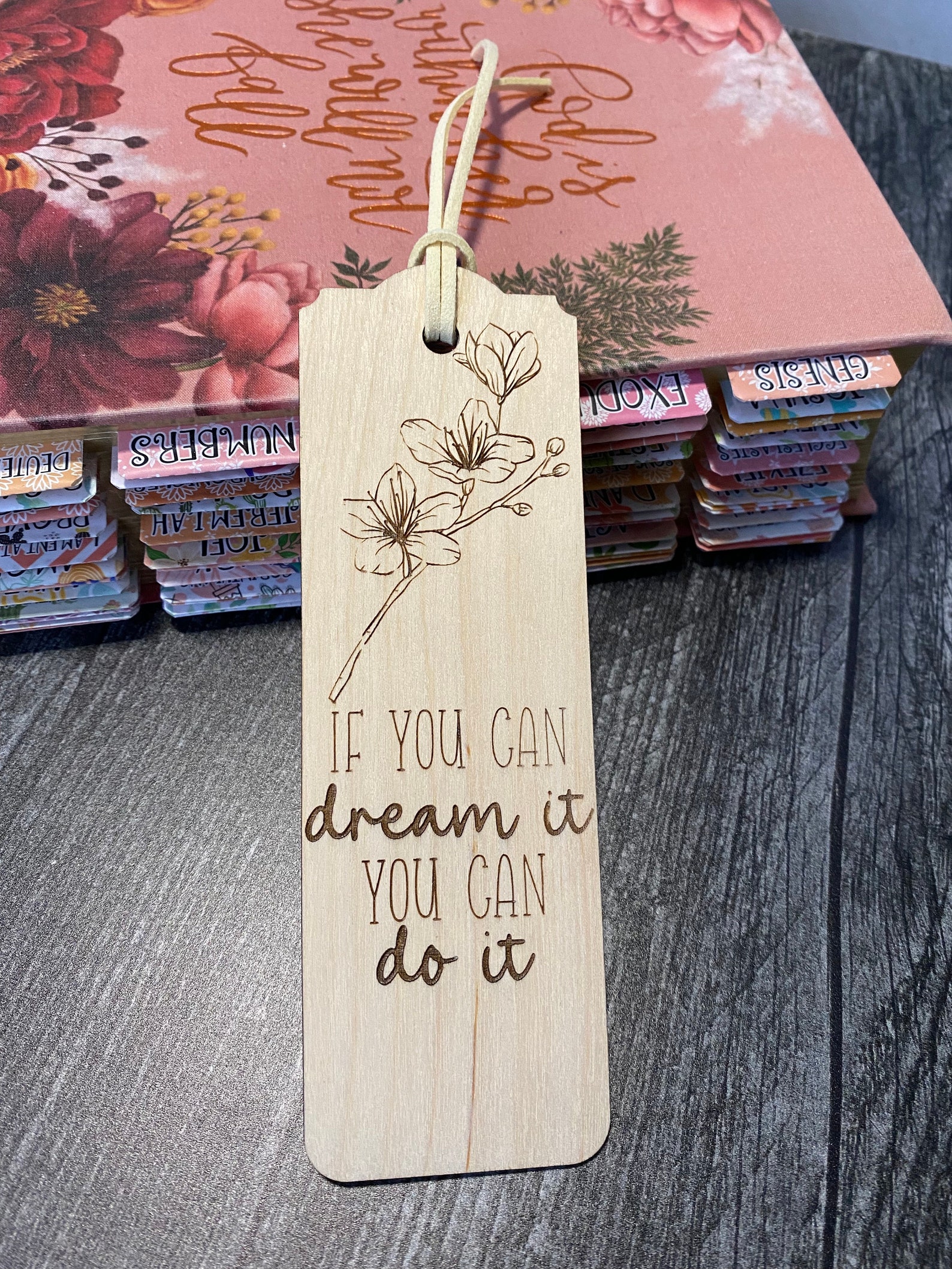 SVG SVG File Bookmark Svg Floral Bookmark Bookmark Custom - Etsy