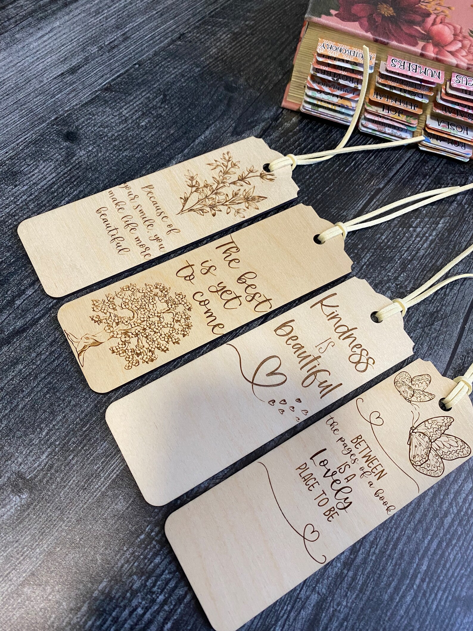 SVG SVG File Bookmark Svg Floral Bookmark Bookmark Custom - Etsy