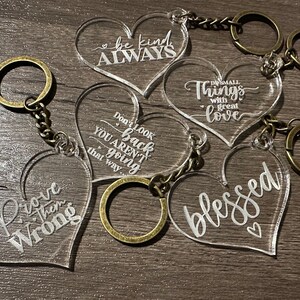 Keychain Quotes, Encouragement Keychain,, Inspirational Keychain ...