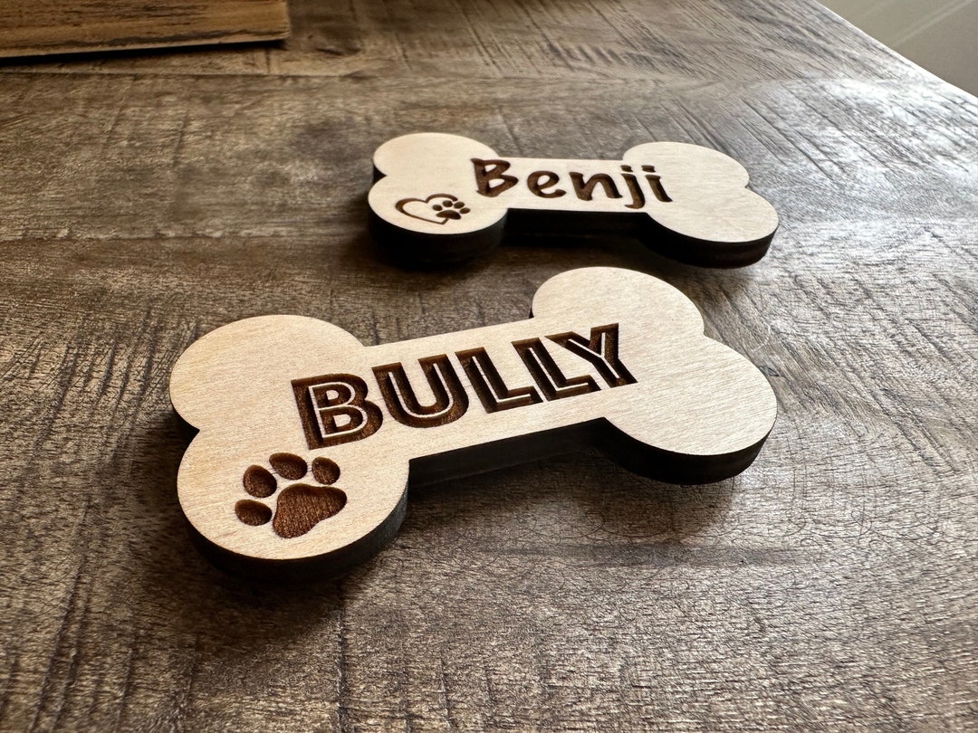 Custom Puppy Magnet, Dog Custom Name Magnet, Custom Dog Magnet, Custom ...