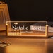 Personalized Modern Office Desk Name Plate, Custom Desk Nameplate With ...