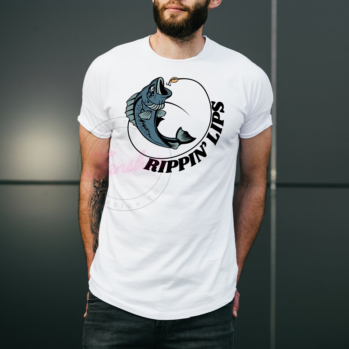 PNG / SVG Rippin’ Lips Fishing Tshirt Design, Father’s Day, Designs for ...