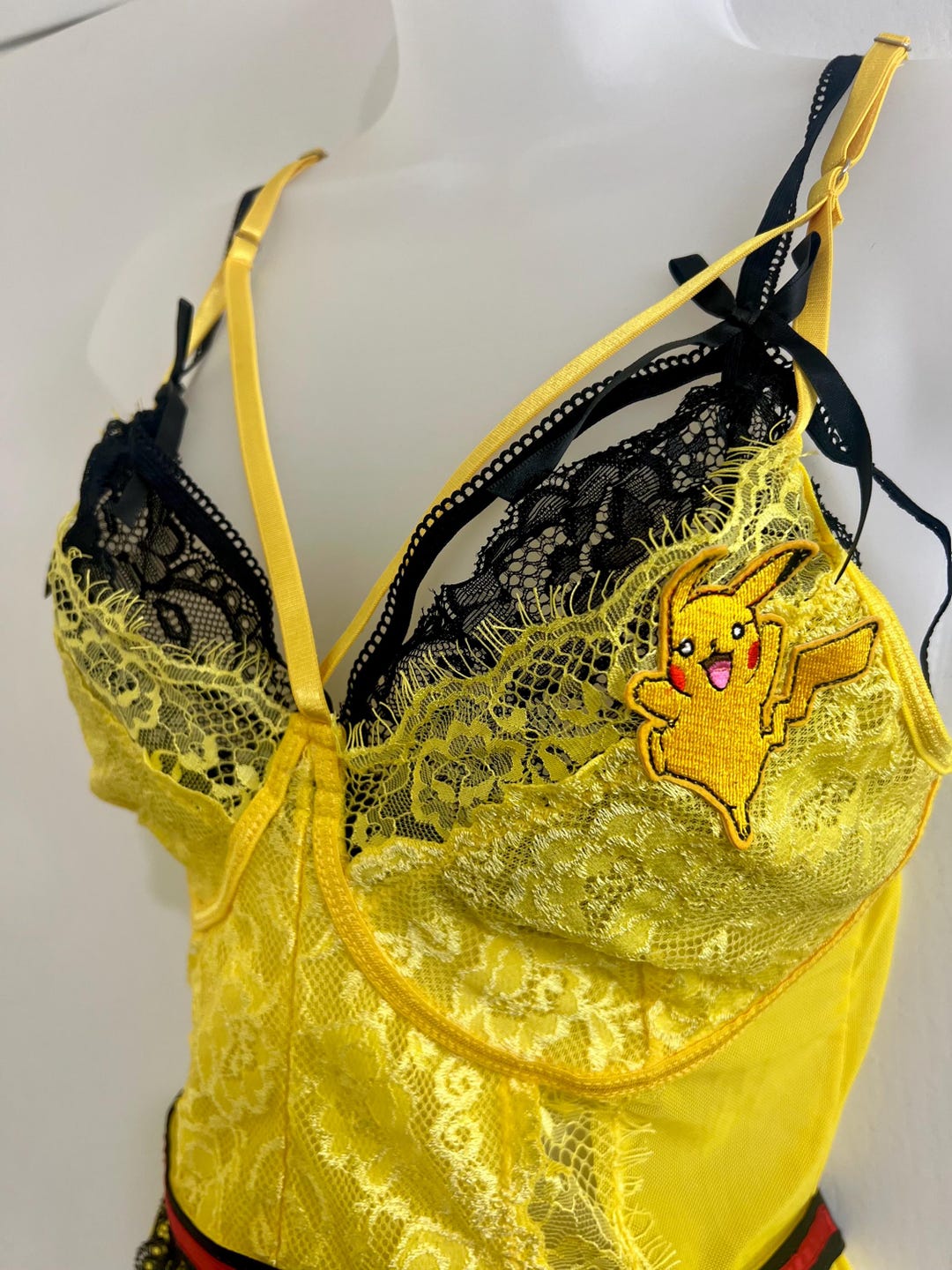 Custom Pikachu Inspired Lingerie - Etsy