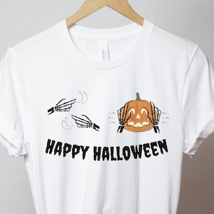 ASL Happy Halloween Tee, Happy Halloween in American Sign Language Gift ...