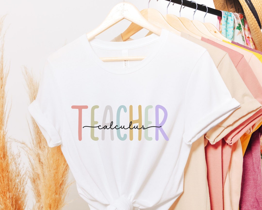 Calculus Teacher Shirt, Numerator and Denominator Shirt, Gift for Math ...