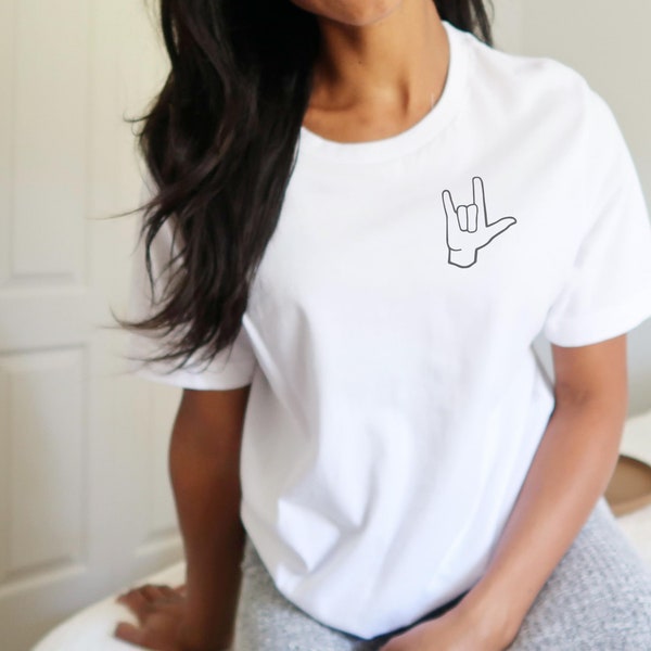 Asl Design Shirt - Etsy