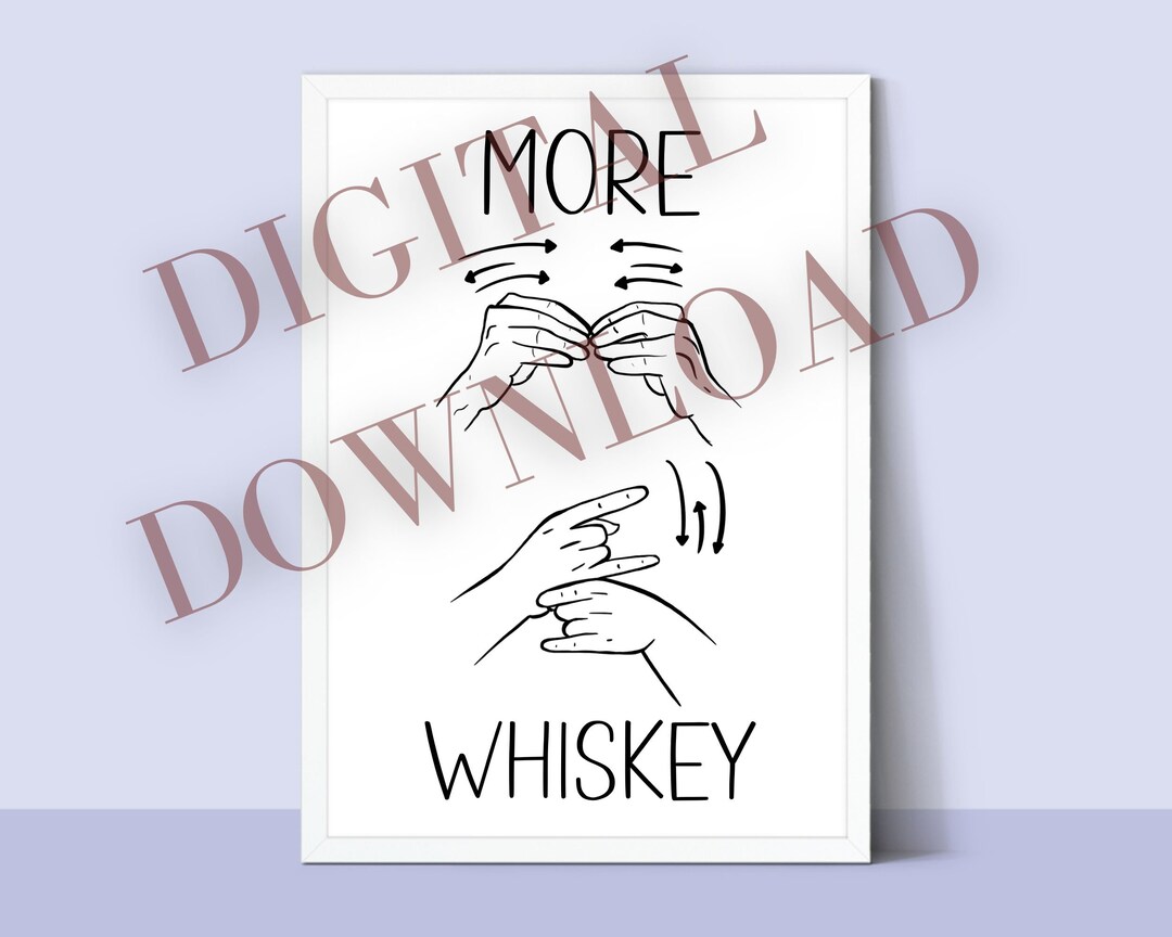 ASL Más whisky PNG Descarga digital transparente, Camisa de whisky ...