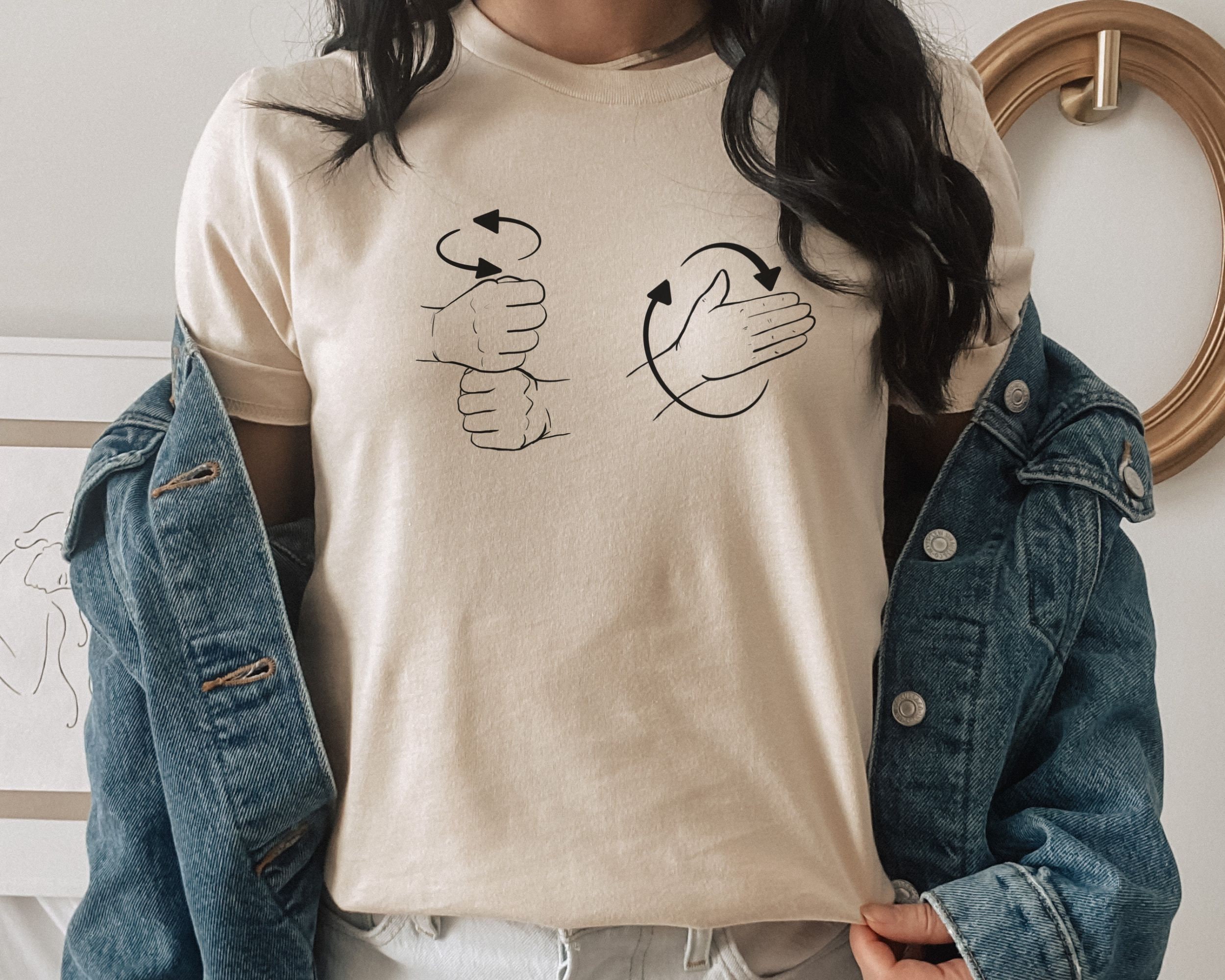 ASL Coffee Please American Sign Language Hands Asl Tee Gift for Deaf or ...