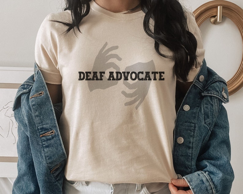 Deaf Advocate Interpreter Tee - ASL Interpreting Gift, Concert ...