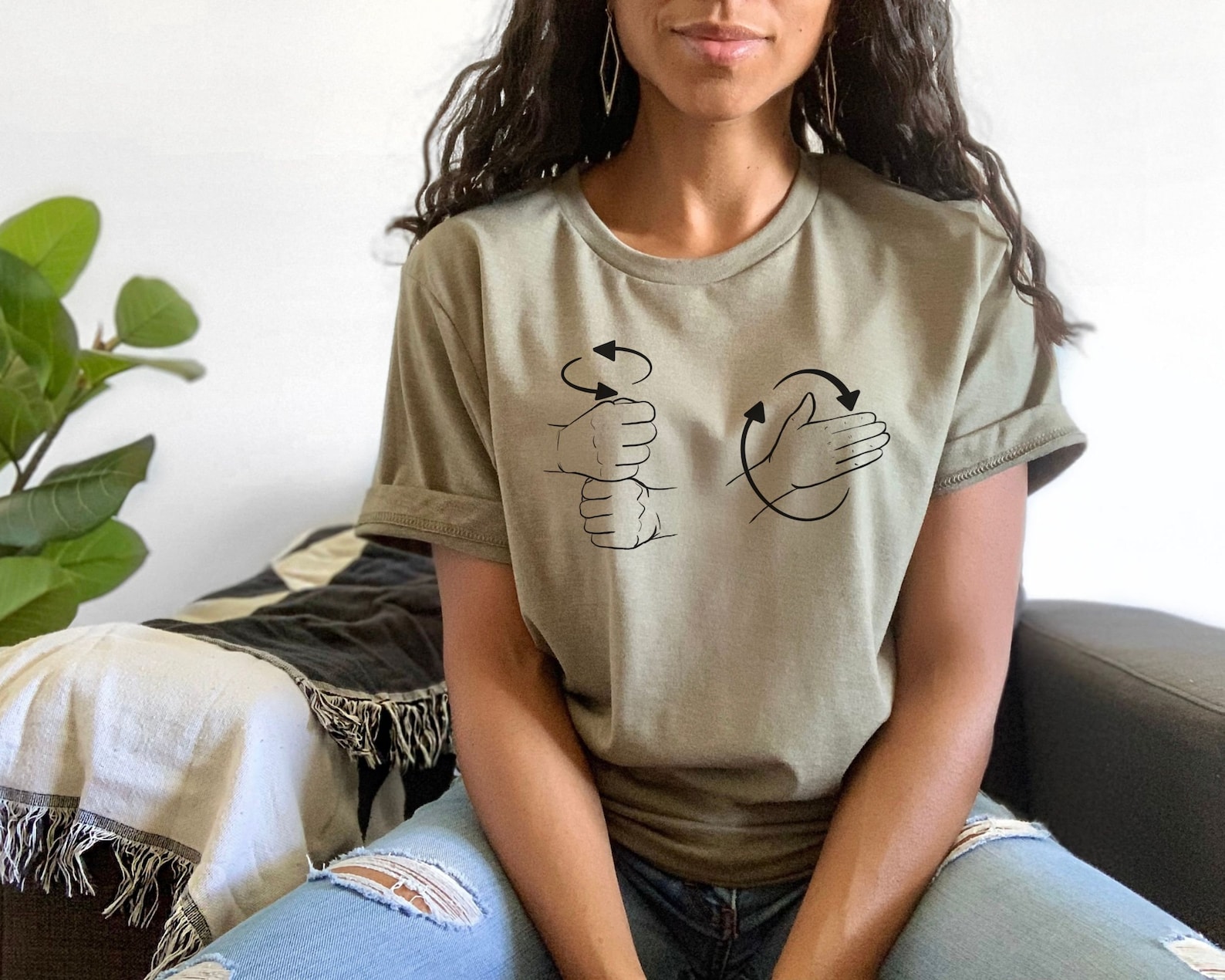 ASL Coffee Please American Sign Language - Hands - Asl Tee - Gift for ...