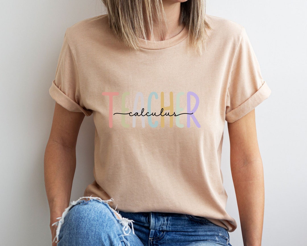 Calculus Teacher Shirt, Numerator and Denominator Shirt, Gift for Math ...