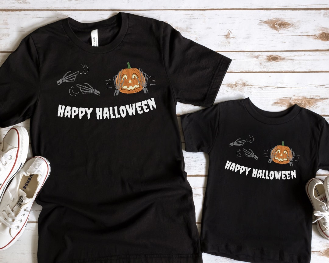 ASL Happy Halloween Tee, Happy Halloween in American Sign Language Gift ...