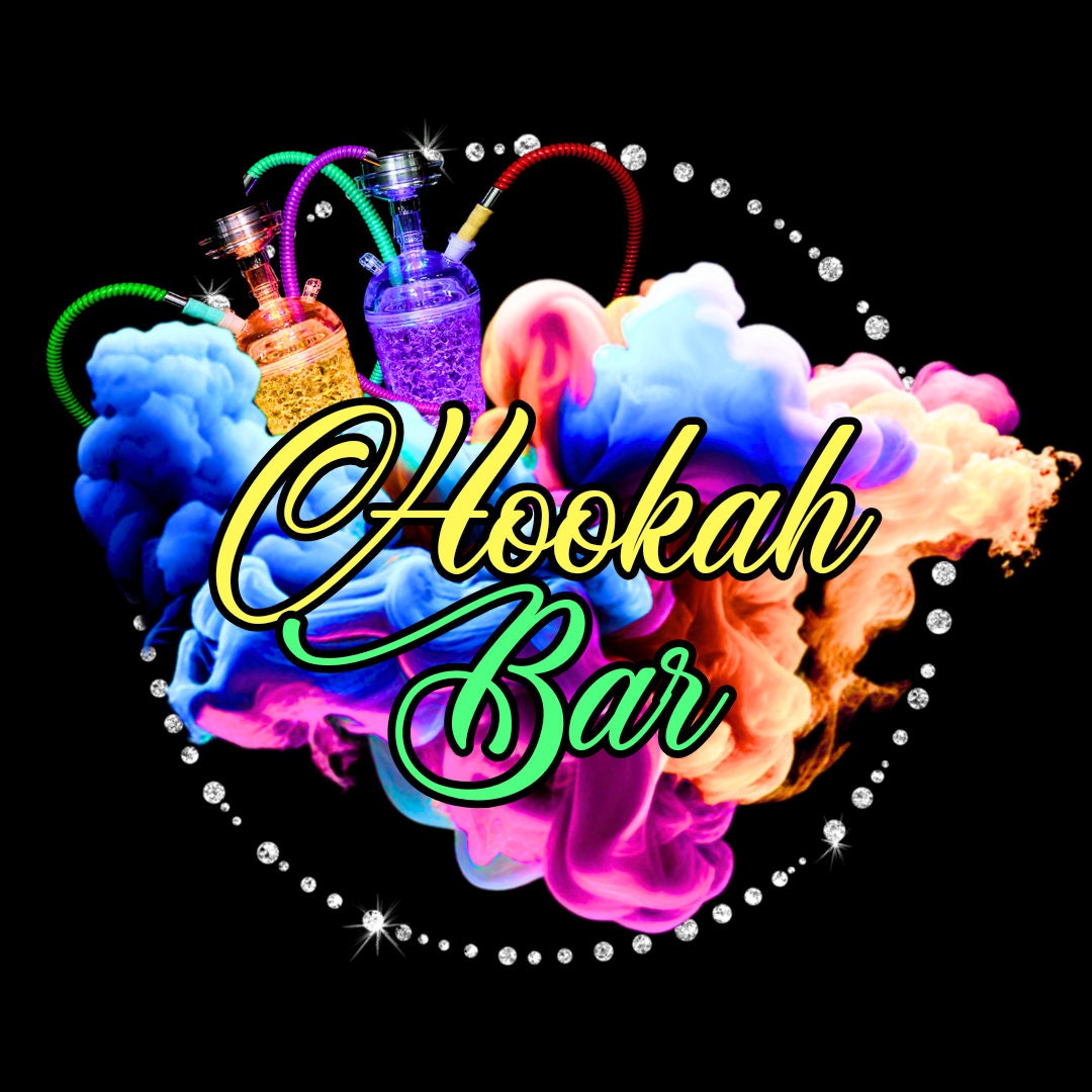 Hookah Logo, Mobile Hookah Logo, DIY Logo, Business Logo, Luxury Logo ...