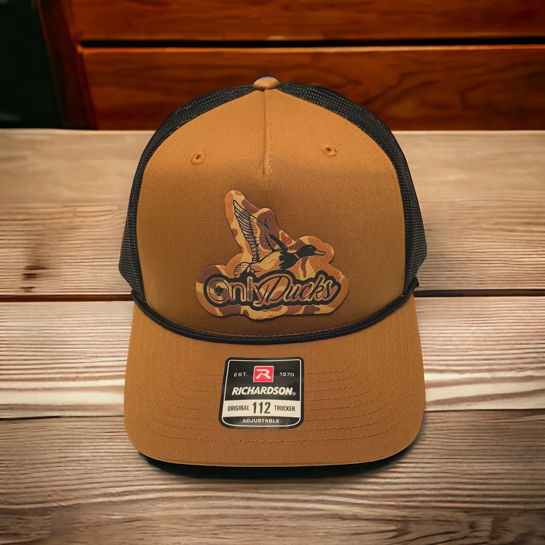 Onlyfans Duck Hunting Hat With Camo Patch, Onlyducks Richardson 112 ...