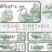 Visual Timetable - Botanical - Etsy