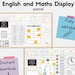 English & Maths Display Pack - Pastel - Etsy