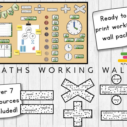 English Working Wall Pack - Etsy UK