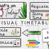 Visual Timetable - Botanical - Etsy