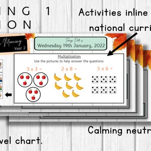 Morning Activities for Year 1 (spring 1 Edition) - Etsy UK