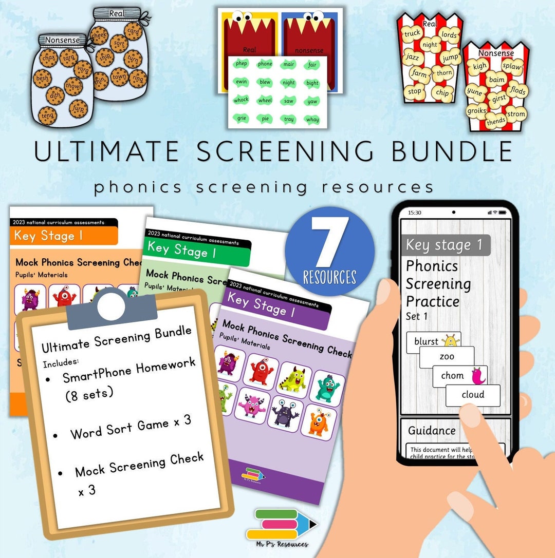 Ultimate Screening Bundle (7 Resources) Great Value - Etsy
