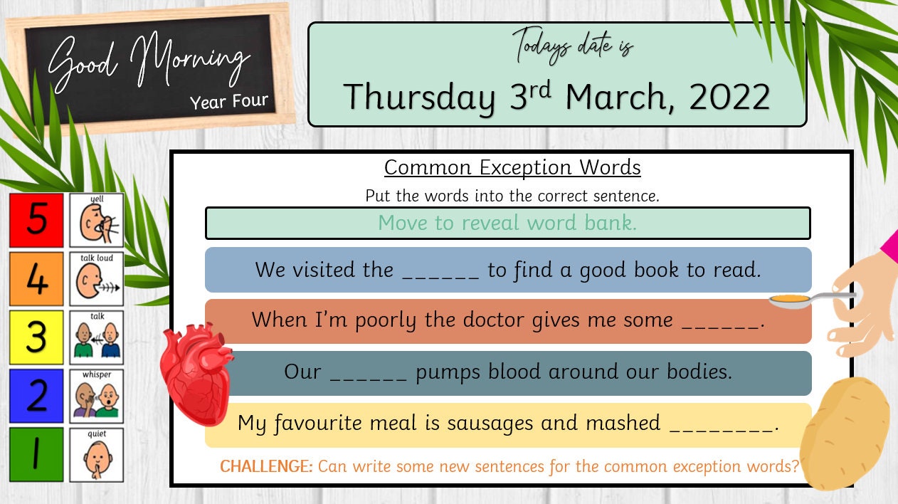 Morning Activities Year 4 whole Year VALUE PACK - Etsy UK