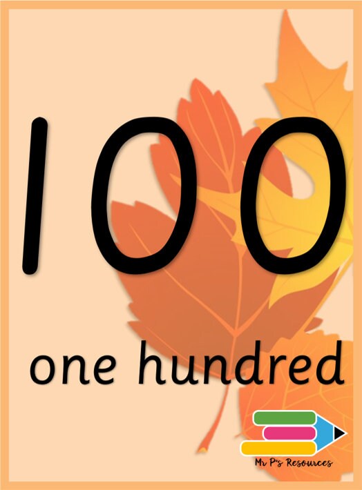 0 100 Number Line Display - Etsy