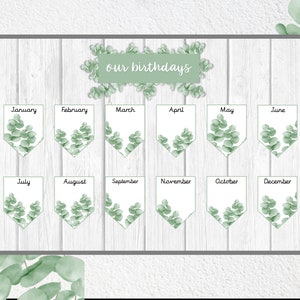 Birthday Display - Botanical - Etsy