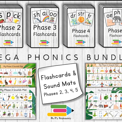 Mega Phonics Bundle printable - Etsy