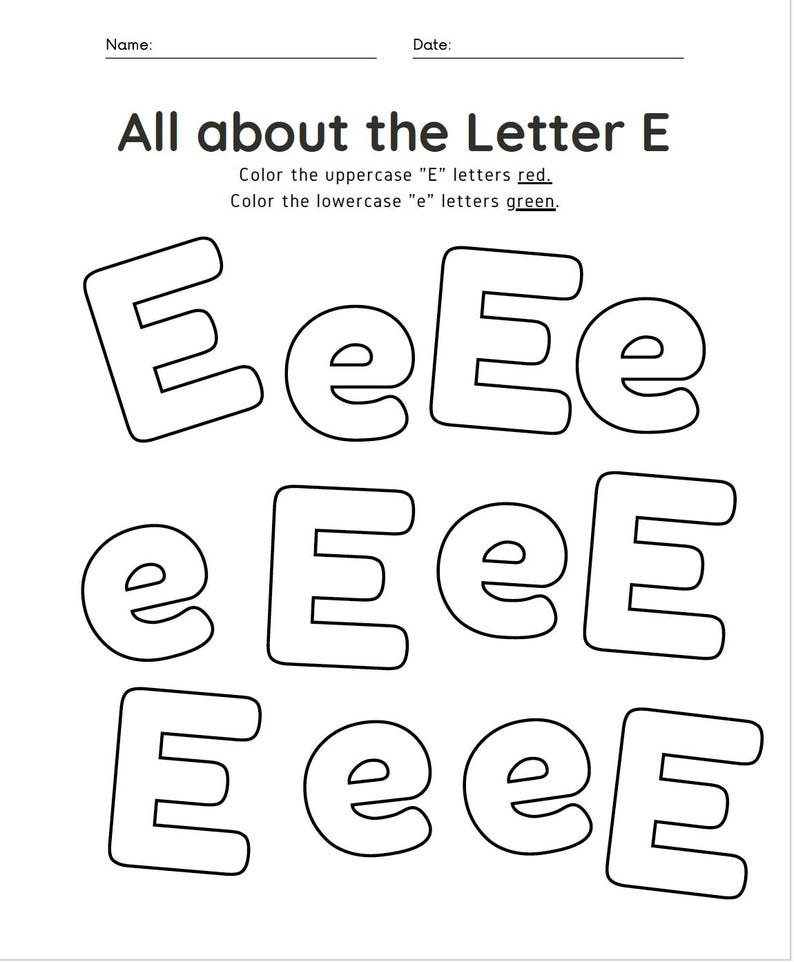 ABC & Number Books - Alphabet and Number Activity Books - Preschool and ...