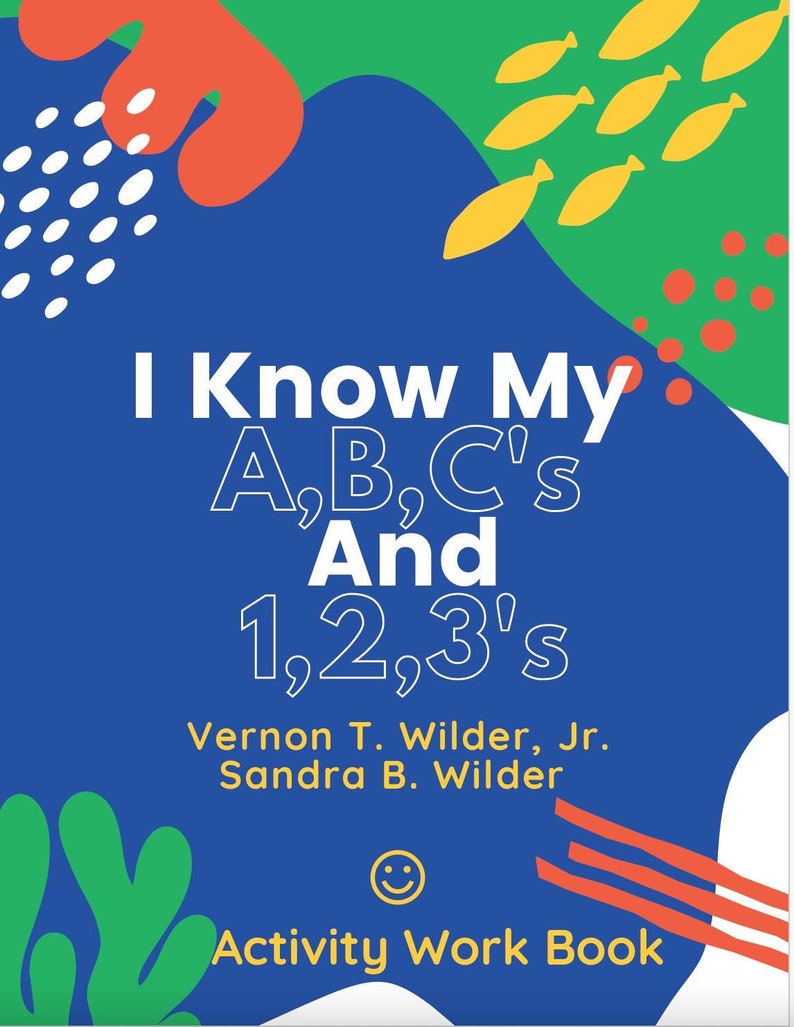 ABC & Number Books - Alphabet and Number Activity Books - Preschool and ...