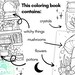 Crystals, Mushrooms and Witches | Printable Coloring Book | 20 Witchy ...