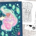 Crystals, Mushrooms and Witches | Printable Coloring Book | 20 Witchy ...