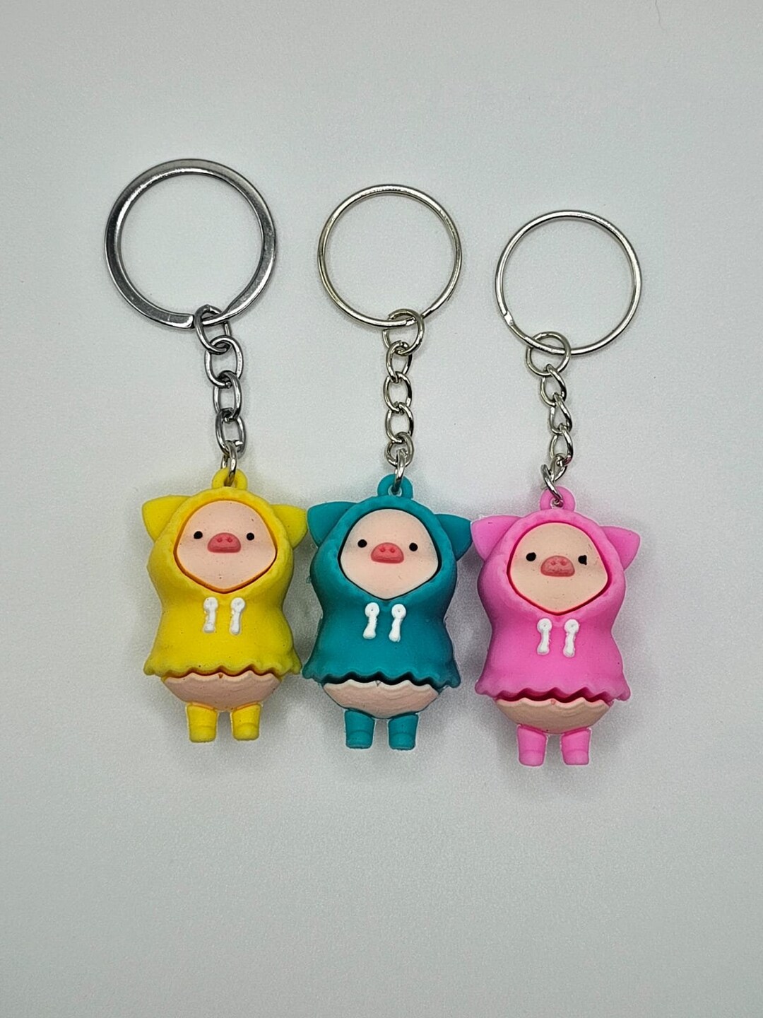 Piggy Keychains - Etsy Australia