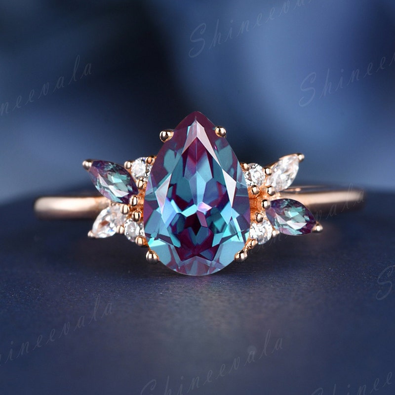 Real Alexandrite Ring - Etsy