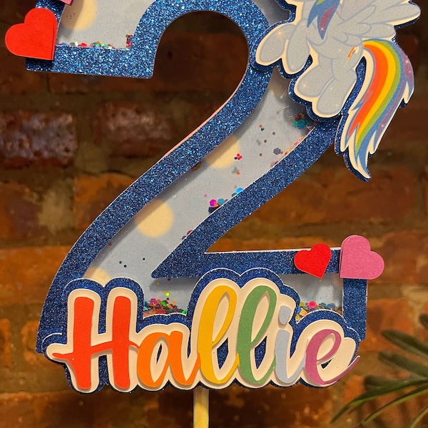 My Little Pony Cake - Etsy