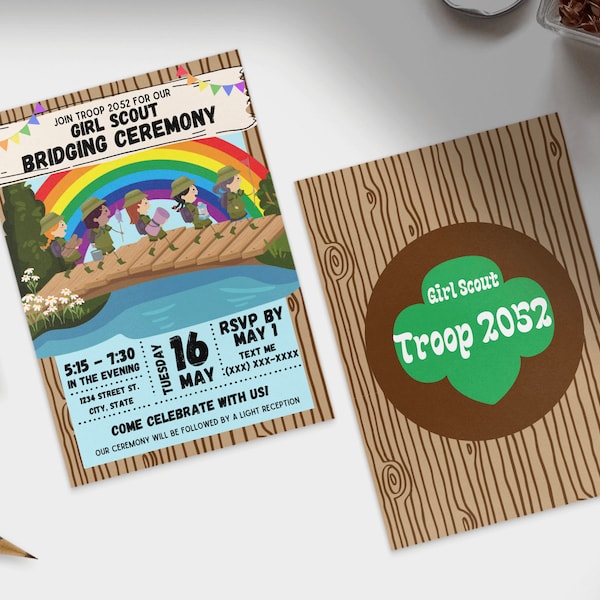 Girl Scout Bridging - Etsy