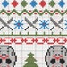 Friday the 13th Holiday Edition Cross Stitch PDF Pattern - Etsy