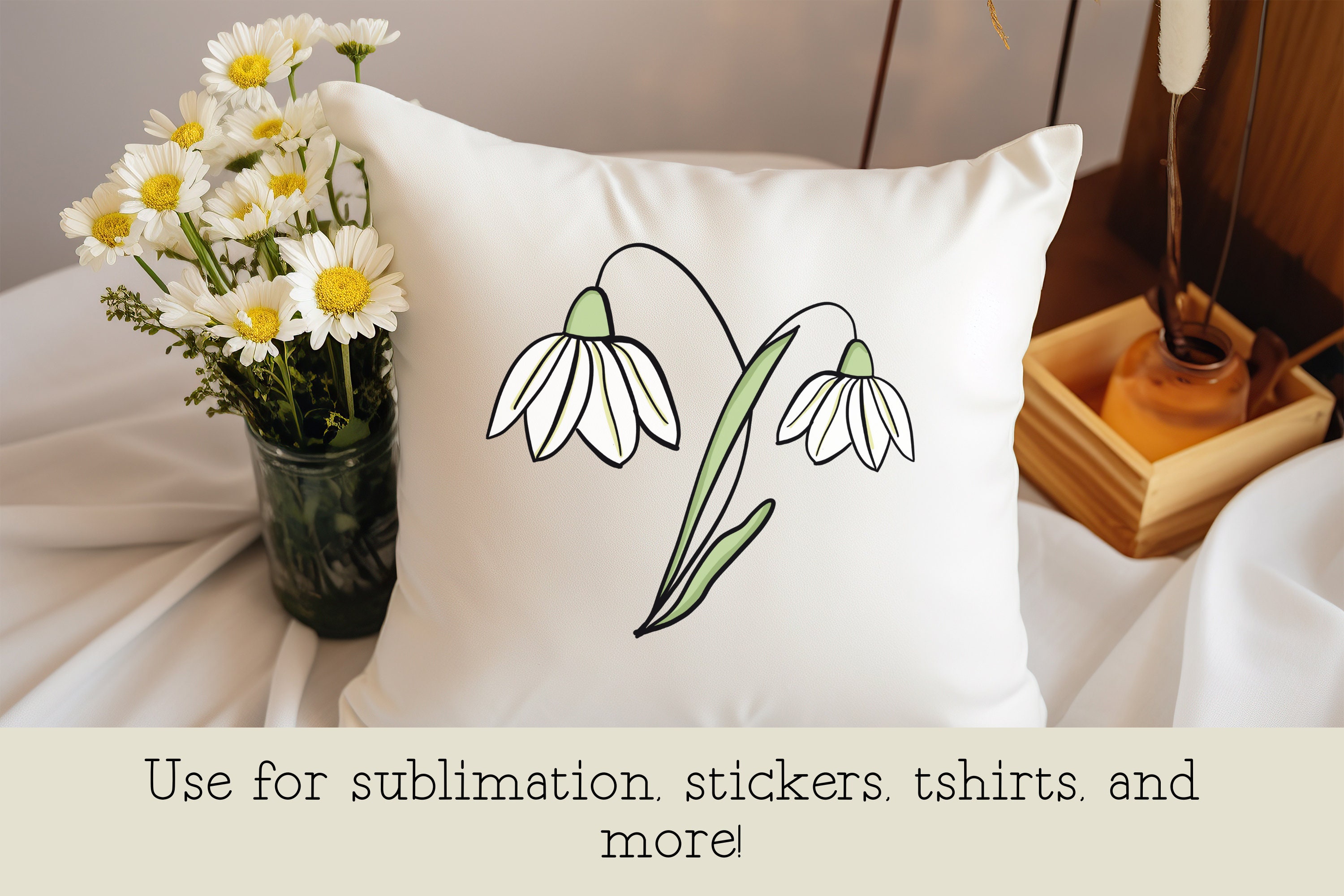 January Birth Flower SVG Birth Month Flower Clipart Bundle Birth Month ...