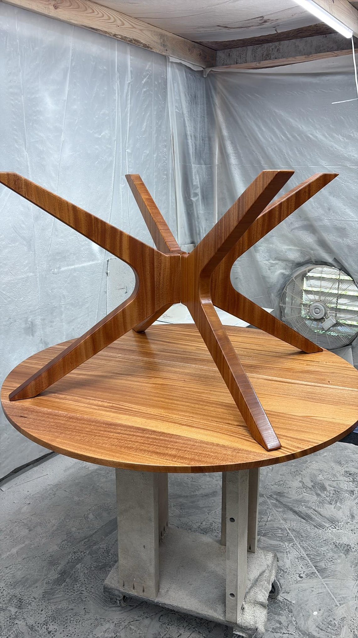 CNC File Wooden Spider Table Base Legs DXF File - Etsy