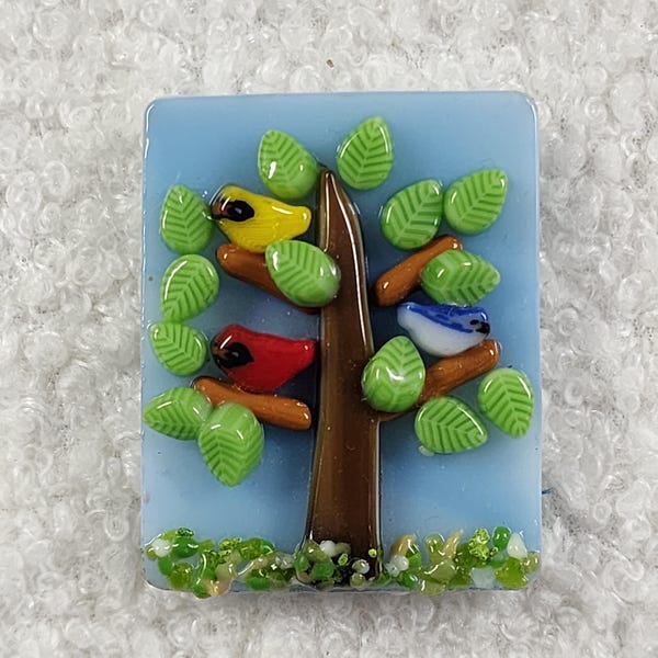 Fused Glass Magnets - Etsy