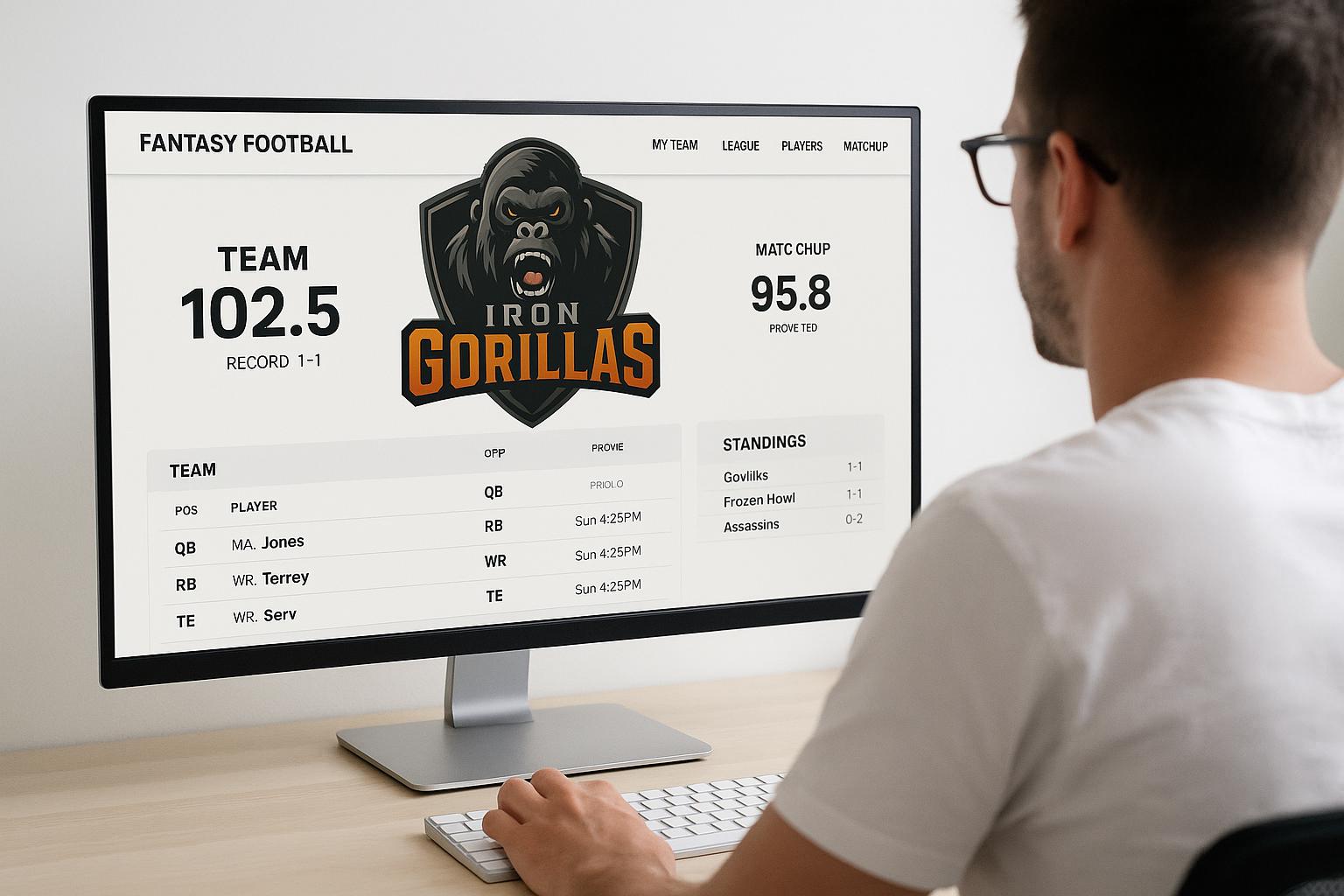 5 Fantasy Football Logos Bundle | High-resolution Sports Team Pngs ...